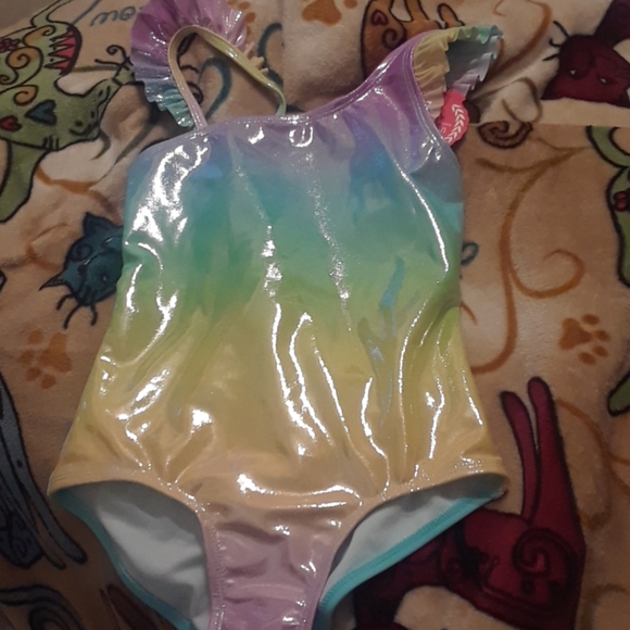 Authentic American Heritage | Swim | Nwt Girls Rainbow One Piece ...